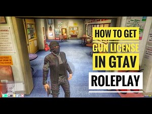 how to get gun license in gta v roleplay | halka gorib | rp