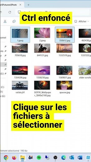Select multiple files at once #tip #windows #explorer #window