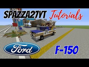 Minecraft Ford F-150 7th Generation Pick-up Truck Tutorial