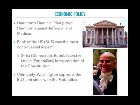 APUSH Review: The First Party System