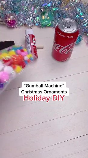 DIY Gumball Machine Ornaments 🎄 | At Home With Shannon