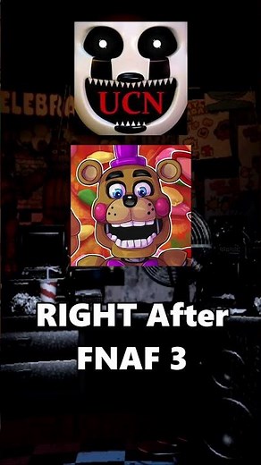 FNAF Timeline In Chronological Order?! #fnaftimeline #fivenightsatfreddys #shorts