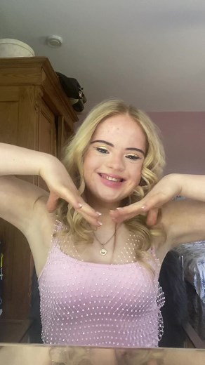 Victoria's Secret Model with Down Syndrome Grwm Makeup Tutorial