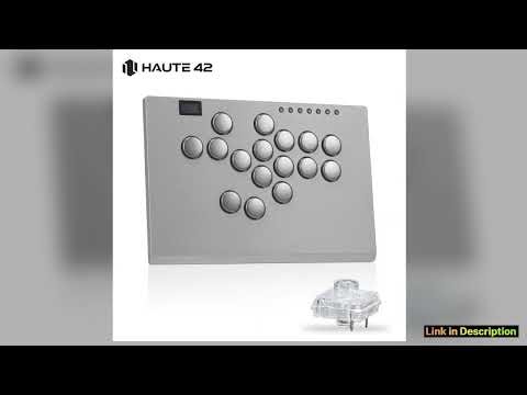 Haute42 Aluminium Alloy Hitbox Leverless Controller Stickless Arcade Stick For PCPS4PS5 Hitbox