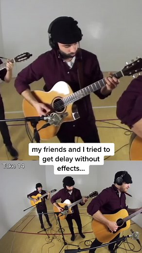 Achieving Delay Without Effects on Acoustic Guitar