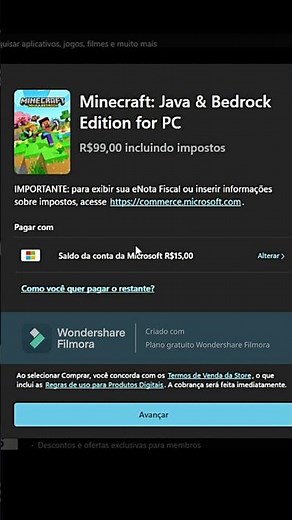 Como comprar minecraft de graça no pc