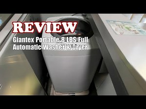 Giantex Portable 8 LBS Full Automatic Washer & Dryer - Review 2025