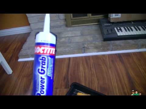 My experience using glue on Trim / Moulding