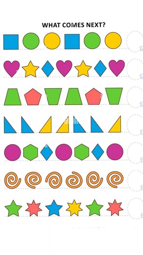 Test Your Brain with This Shape Pattern!#puzzle #iqtest #pattern #brainchallenge #shorts#maths