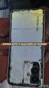 INFINIX NOTE 11 X663 DISPLAY CHANGE #SMARTPHONE #TUTORIAL