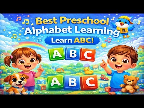 Preschool Alphabet Learning #abcsong #nurseryrhymes #alphabetsong #phonicsalphabet #abcd #alphabet
