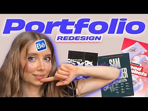 Watch Me Redesign My Graphic Design Portfolio on Behance