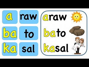 Filipino Reading Practice - A ba ka da (kinder, grade 1 & 2)