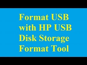 Format USB with HP USB Disk Storage Format Tool - Betdownload.com