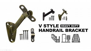 Watch How to Install a heavy duty handrail bracket? | HOWTOOL on Amazon Live