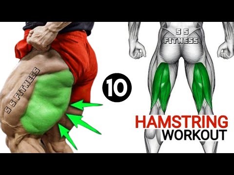 10 Best Hamstring Exercises With Dumbbell ( Very Effective ) 💪