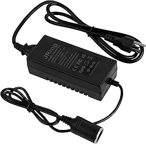 AC to DC Converter, 110-220V to 12V 96W 8A Car Power Adapter, Car Cigarette Lighter Socket Power Adapter, Switching Converter for Air Compressor Car Refrigerator Vacuum and Other Car Devices