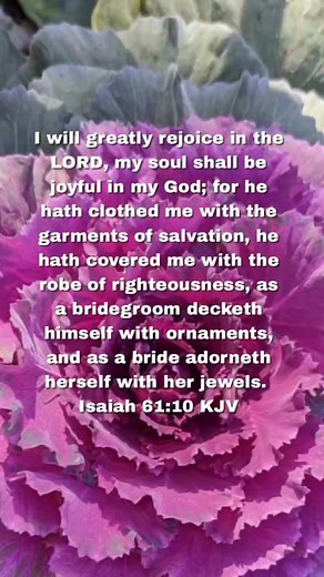 Isaiah 61:10 | BibleVerses | Facebook