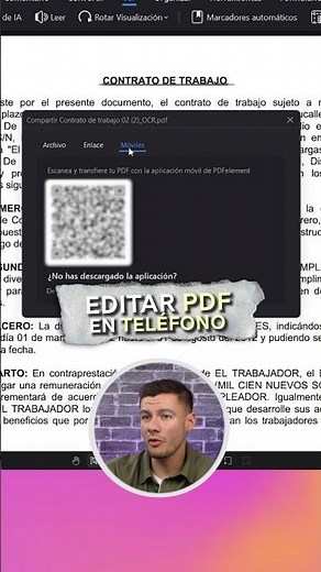Edita el Mismo PDF en PC y Desde tu Celular ¡PDFelement Facilita tu Vida! #shorts