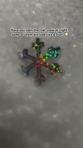 Real snow flakes look like #shorts #snow #subscribe #trending #reaction #relatable