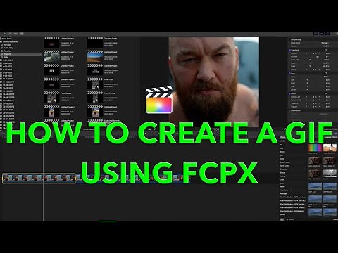 HOW TO CREATE A GIF FROM VIDEO USING FCPX - FINAL CUT PRO X