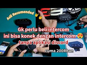 REVIEW HELMET BLUETOOTH HEADSET BT 12 | HEADSET YANG BISA CONNECT INTERCOM