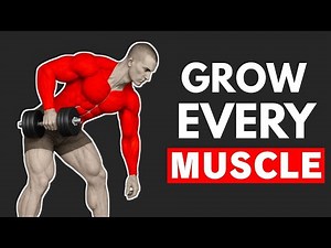 The ONLY 6 Exercises You Need for CRAZY Muscle Gain (GET STRONG)