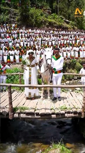 Ethiopian Wedding Horse Ride 🐎💃 | Crossing the Bridge of Dance 🇪🇹💍