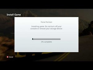 How to Install Forza Horizon on Xbox 360 HD