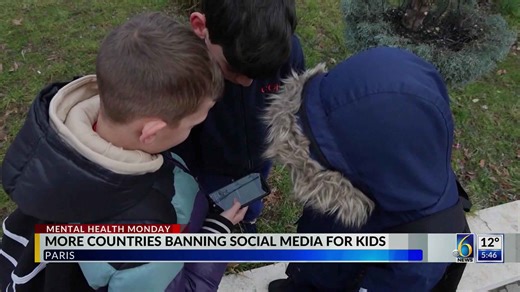 Mental health Monday: More countries banning social media for kids