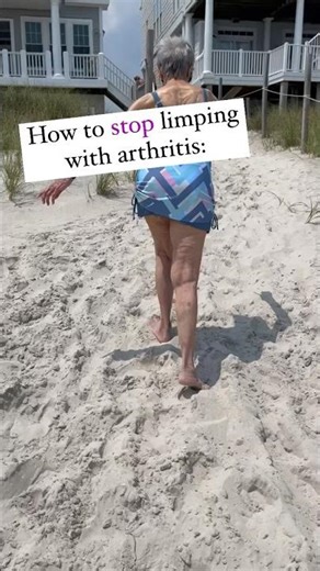 Limping because of arthritis pain? How to stop
