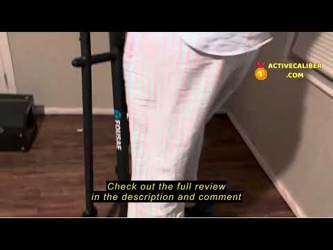 Review FOUSAE Elliptical Exercise Machine, 16-Level Magnetic Resistance Elliptical Machine for Home