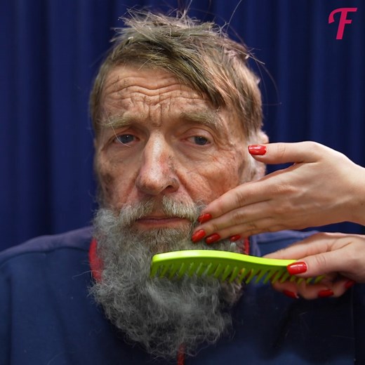 11K views · 125 reactions | A random act of kindness saves an old man and his dog #makeover #oldman #transformation #reelsviral | Family World | Facebook