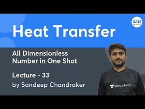 All Dimensionless Number in One Shot | Heat Transfer 2.0 | L 33 | GATE 2022