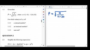 Grade 10 Maths Term 1 Test Preparation