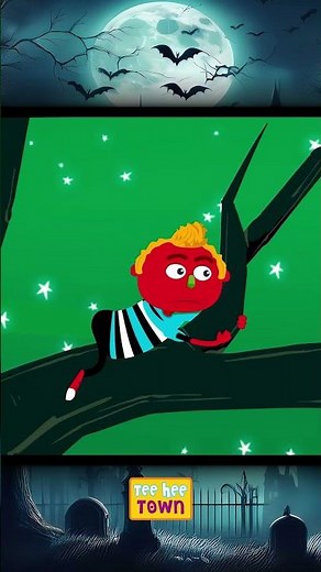 Len Caught Zombie Eating Green Jelly #shorts #halloween #kidssongs