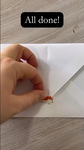 Make an A6 envelope from A4 paper using WRMK gift box punch board