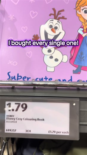 🚨🚨 RUN TO ALDI! Cosy Colouring Disney Colouring Books in @Aldi UK today - £1.79!!!! 🤯🤯 #coloringbook #colouringbook #colouring #colortok #aldi