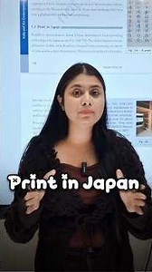 Topic 1.1 Print in Japan.🤔