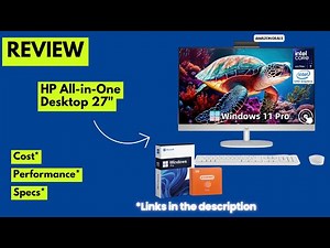 HP All-in-One Desktop 27" Review | Ultra 7, 64GB RAM, 4TB SSD, Touchscreen PC 2025