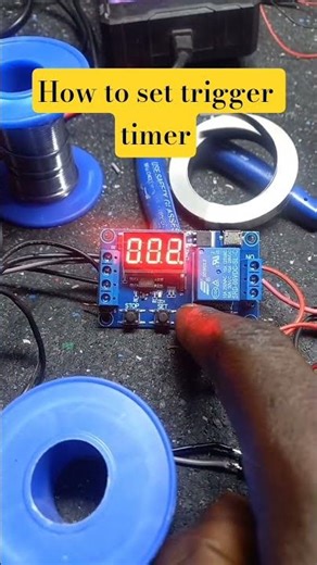 how to set trigger timer for spot welding #shorts #timer #spotwelding #viral