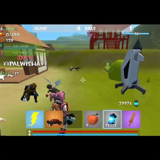 Hacker in Rocket Royale