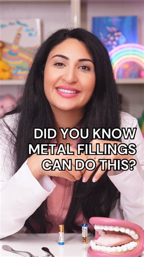 LA Tongue Tie • Functional • Wholistic • Pediatric Dentist | Did you know your metal fillings might be acting like tiny batteries in your mouth? It’s called oral galvanism—when different metals in... | Instagram