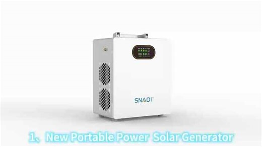 SNADI 500W Solar Home Storage System 300W Solar Energy Battery Storage System 1000W Solar Storage System 1KW