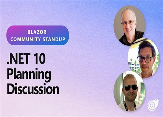 Blazor .NET 10 规划讨论