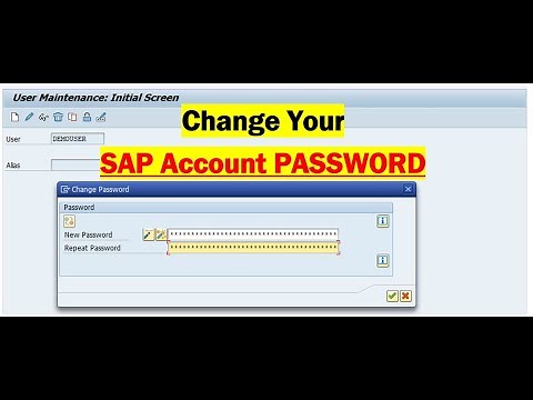 How to change SAP password? | How to change SAP account password? | SAP new Password | #SAPEST #SAP