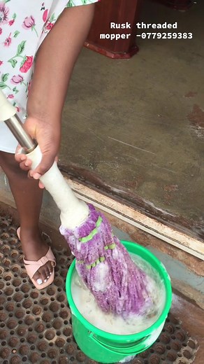 Here to save you the burden of having to touch the mess your cleaning -RUSK your daily solution