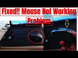 How to Fix Mouse Not Working in Windows 10 | Dell Laptop