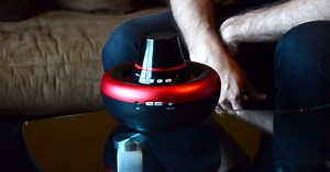 The Volcano Bluetooth speaker lets you plug into the bass, when you want it