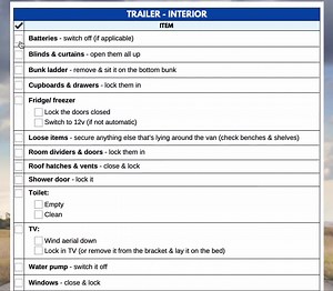 Caravan Pre-towing Checklist Printable, Digital Travel Trailer Hitching up Guide, RV Travel List, Camper Pre-travel Log, PDF Download - Etsy Canada
